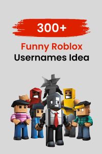 300+ Funny Roblox Usernames Idea - Creative Nomenclature
