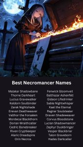 310 Best Necromancer Names For Him & Her
